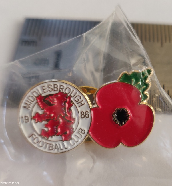 Middlesbrough pin Badge (Manchester, Lancashire) | NomTimes UK