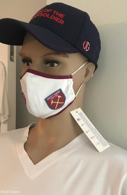 West Ham Washable Face Masks (Walthamstow, London) | NomTimes UK