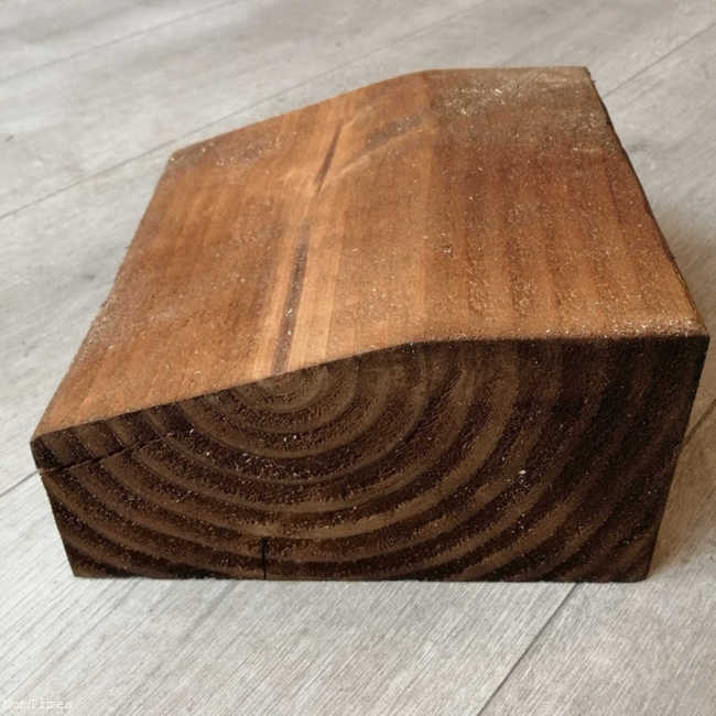 Treated Timber Curved Kerb, Lawn, Drive Edging 2.4m (Wigan, Lancashire ...