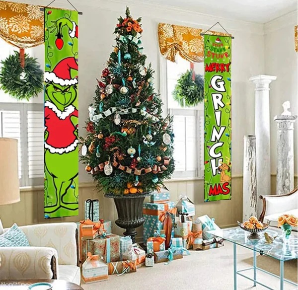 THE Grinch Christmas Banners (Cwmbran, Torfaen) | NomTimes UK